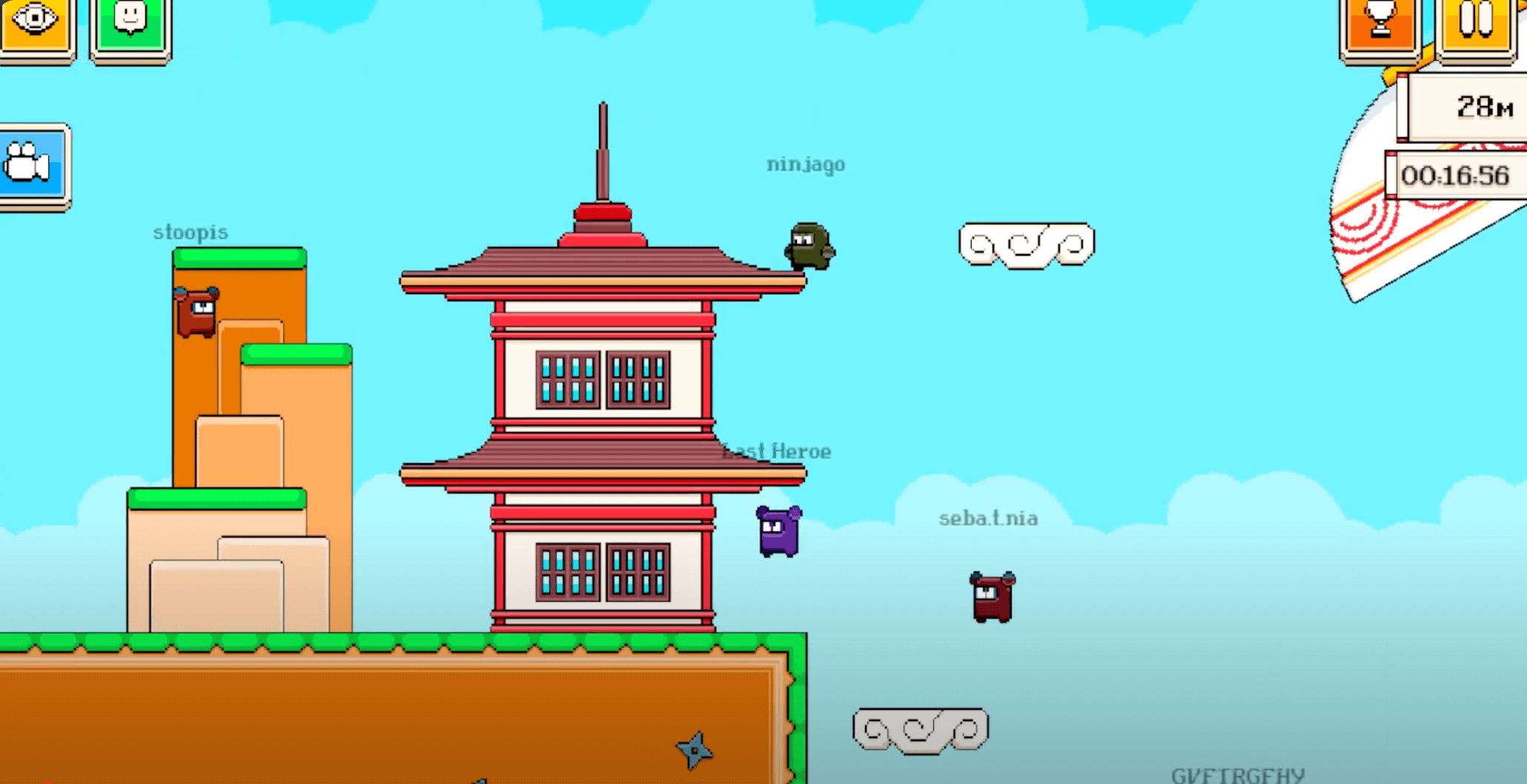 Ninja Parkour Multiplayer | Thrilling Obstacle Course Game